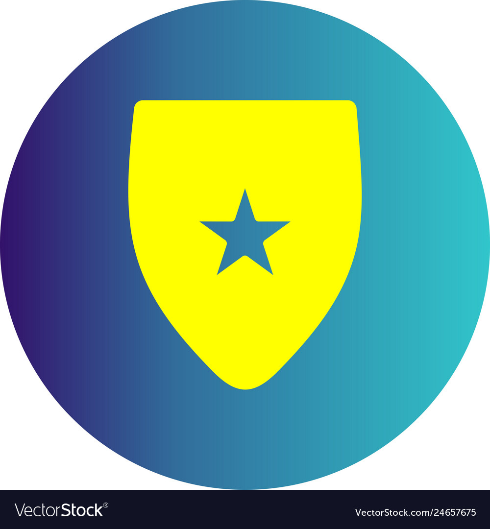Shield icon Royalty Free Vector Image - VectorStock
