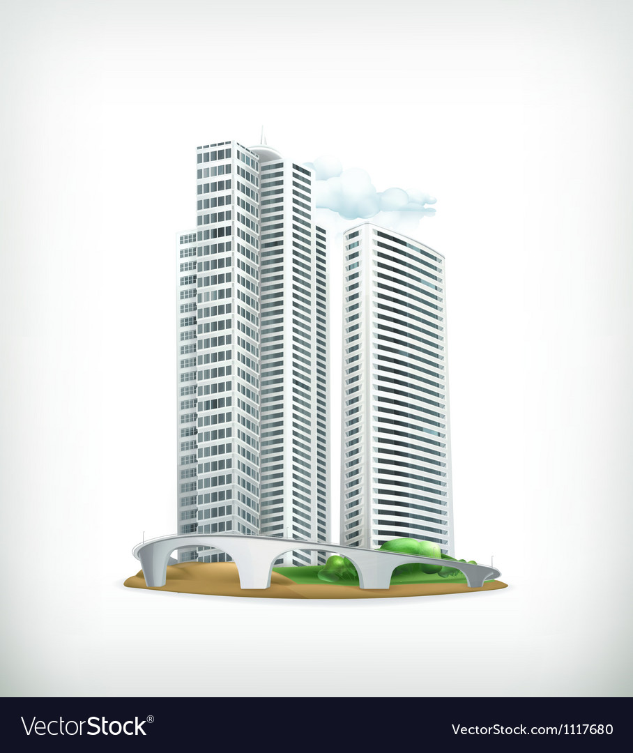 Building Royalty Free Vector Image - VectorStock