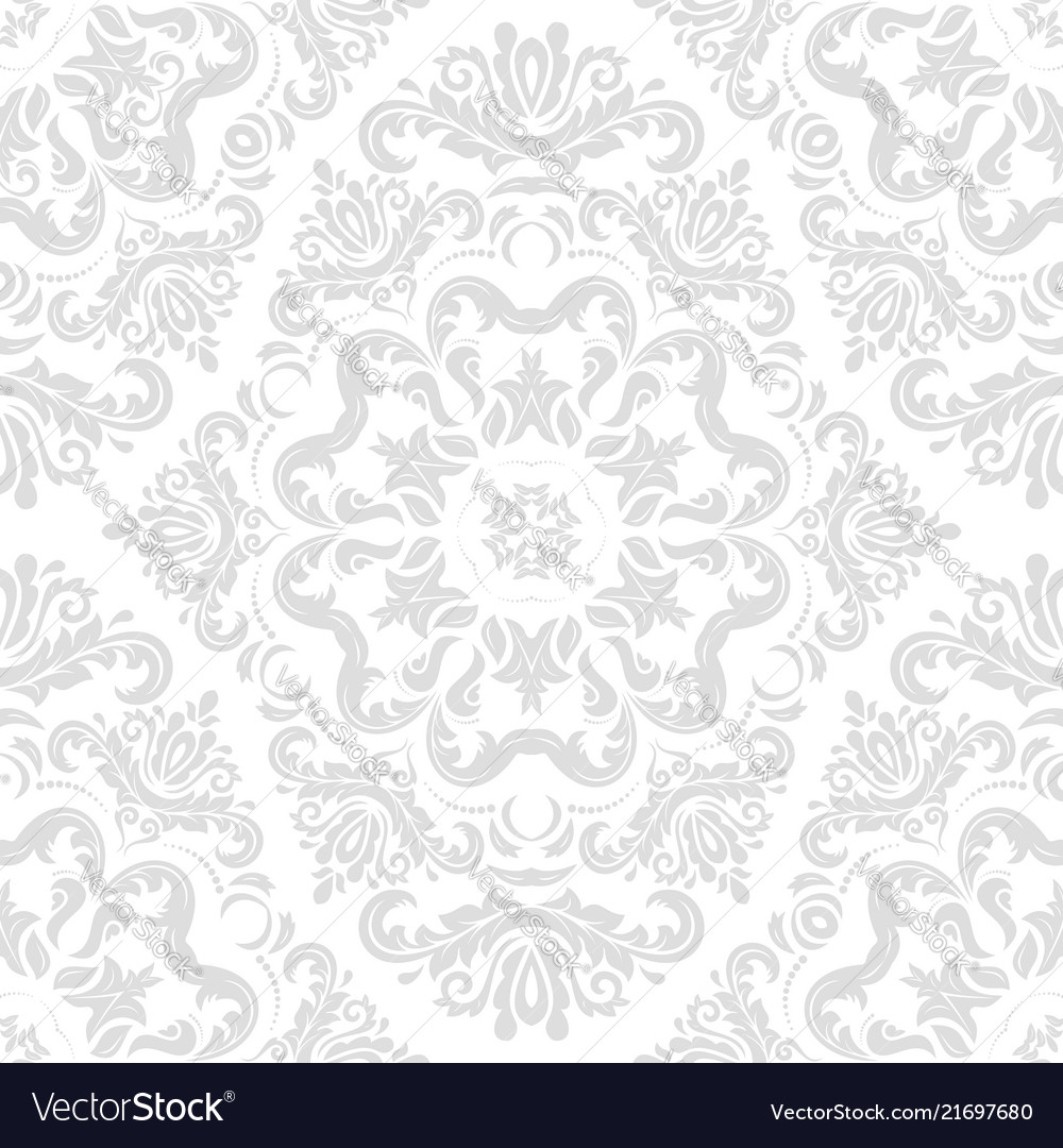 Classic seamless grey pattern Royalty Free Vector Image