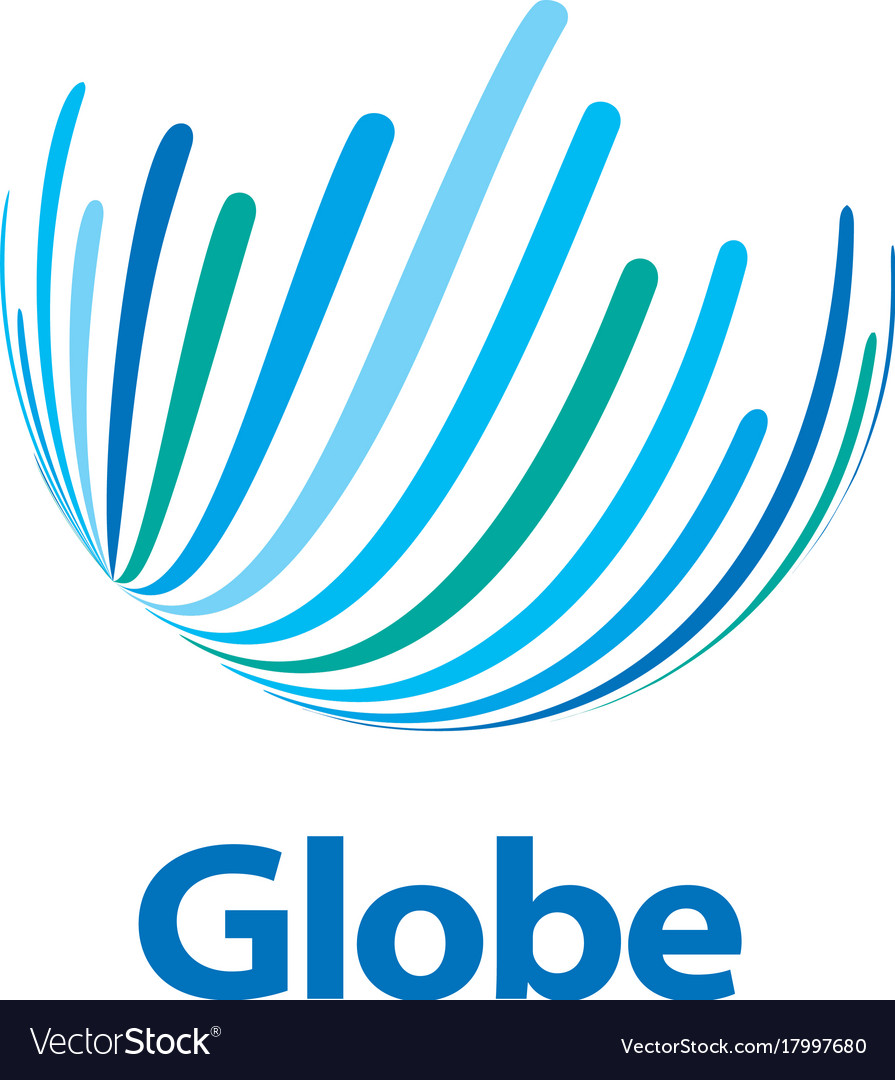 Logo globe Royalty Free Vector Image - VectorStock