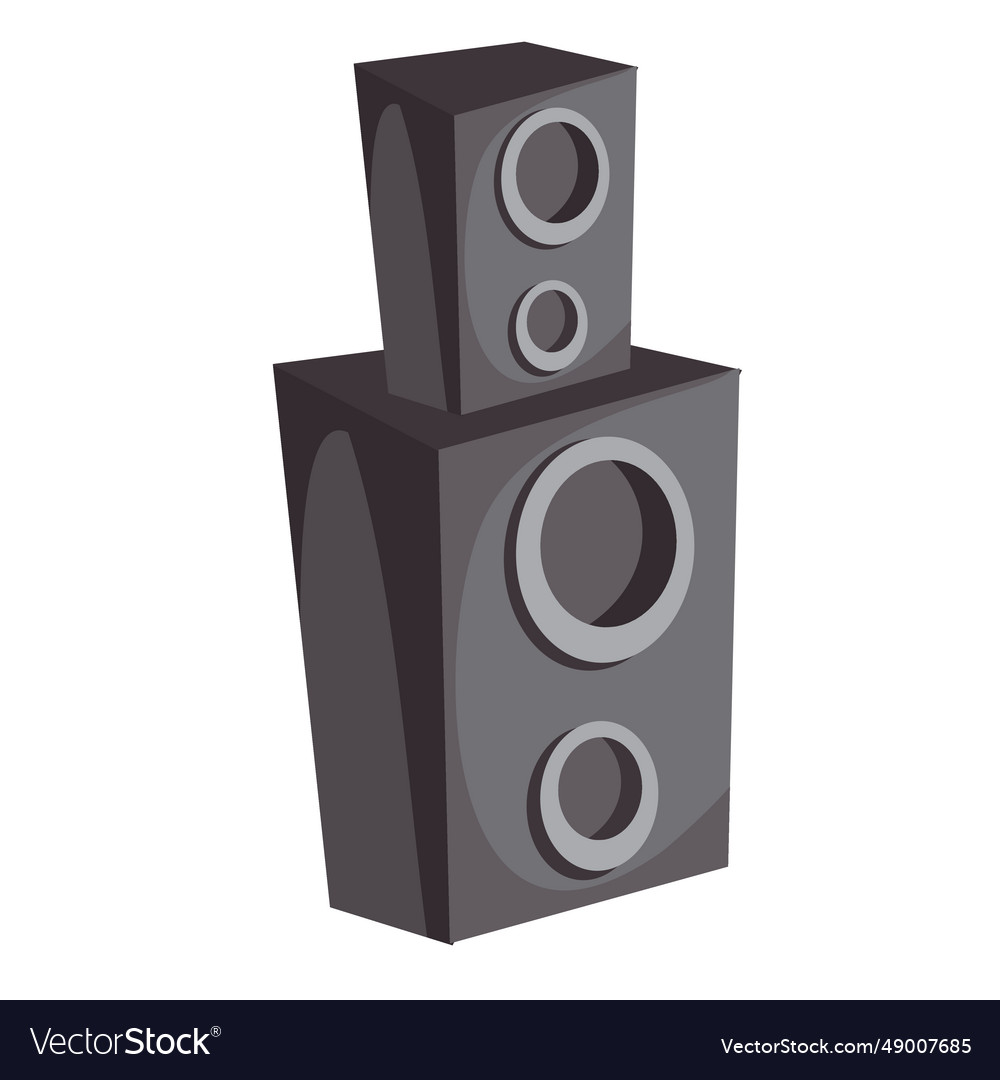 Speaker boxes Royalty Free Vector Image - VectorStock