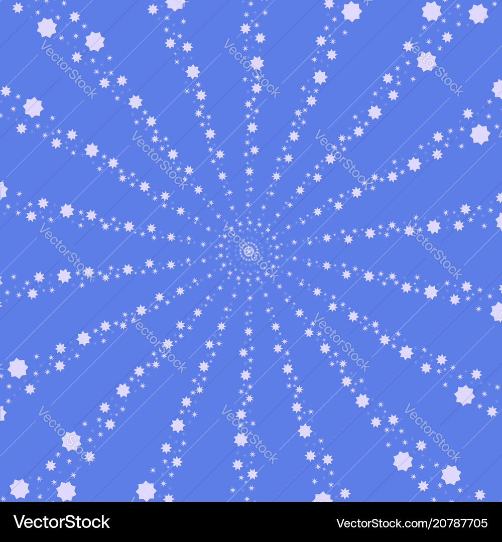 Colorful abstract background with stars simple Vector Image