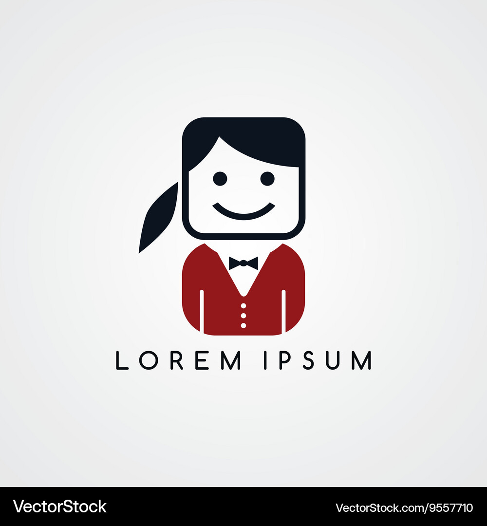 Woman avatar with formal suit Royalty Free Vector Image