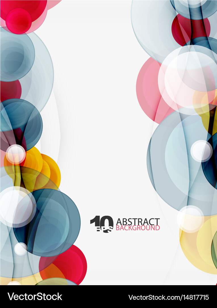 Circle background Royalty Free Vector Image - VectorStock