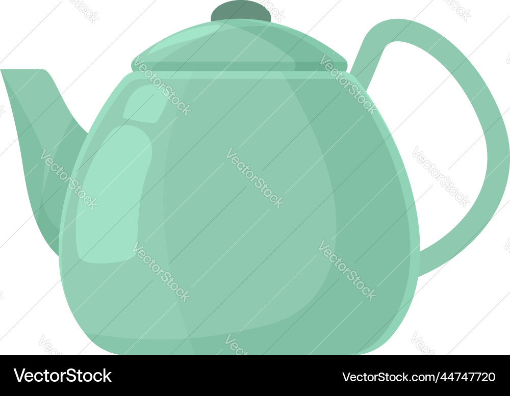 Tea pot icon cartoon electric pot Royalty Free Vector Image