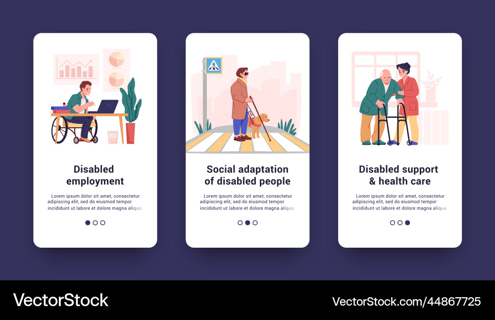Diversity people inclusion handicapped people Vector Image
