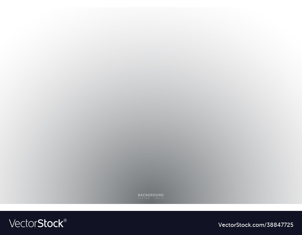 Grey gradient background Royalty Free Vector Image