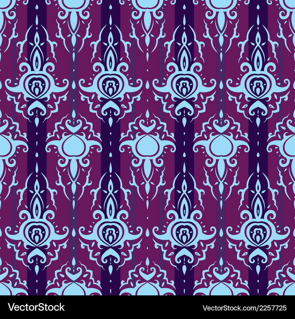 Seamless wallpaper pattern Royalty Free Vector Image