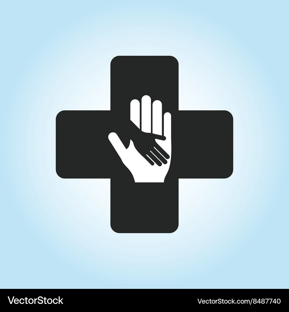 Colorful medical care design Royalty Free Vector Image