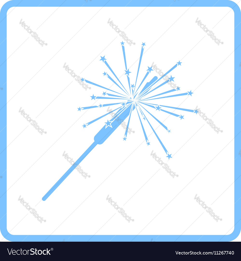 Party sparkler icon Royalty Free Vector Image - VectorStock