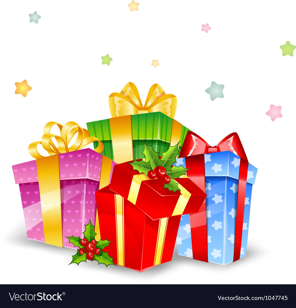 Present Royalty Free Vector Image - VectorStock