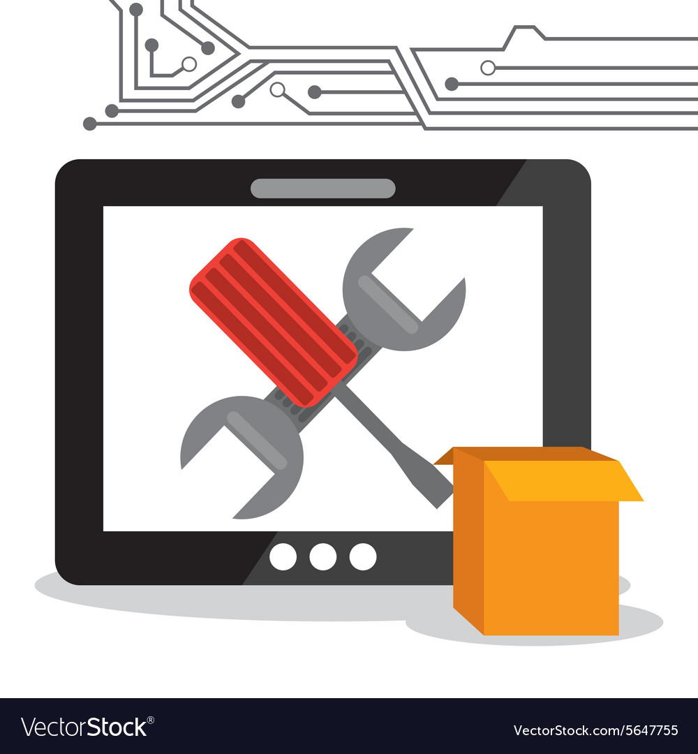 Software development Royalty Free Vector Image