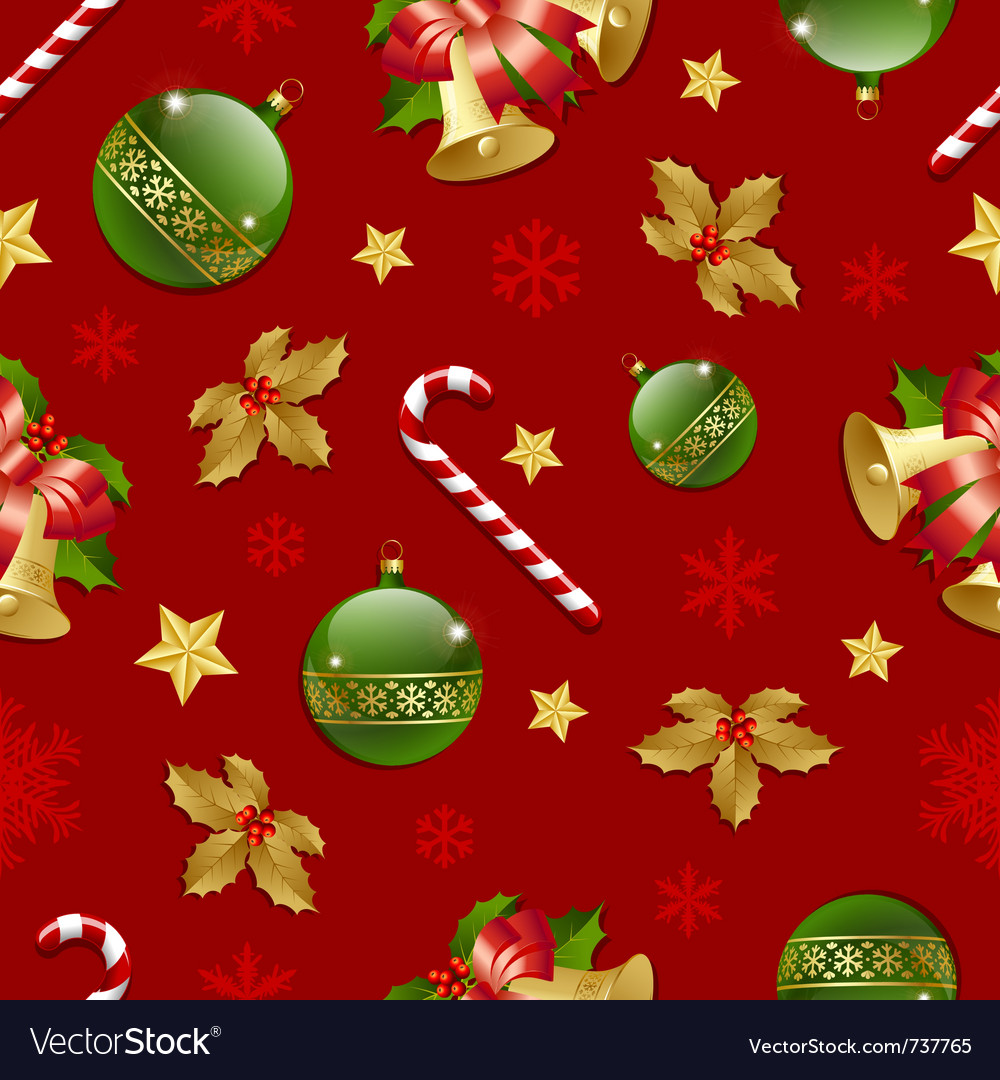 Christmas pattern Royalty Free Vector Image - VectorStock
