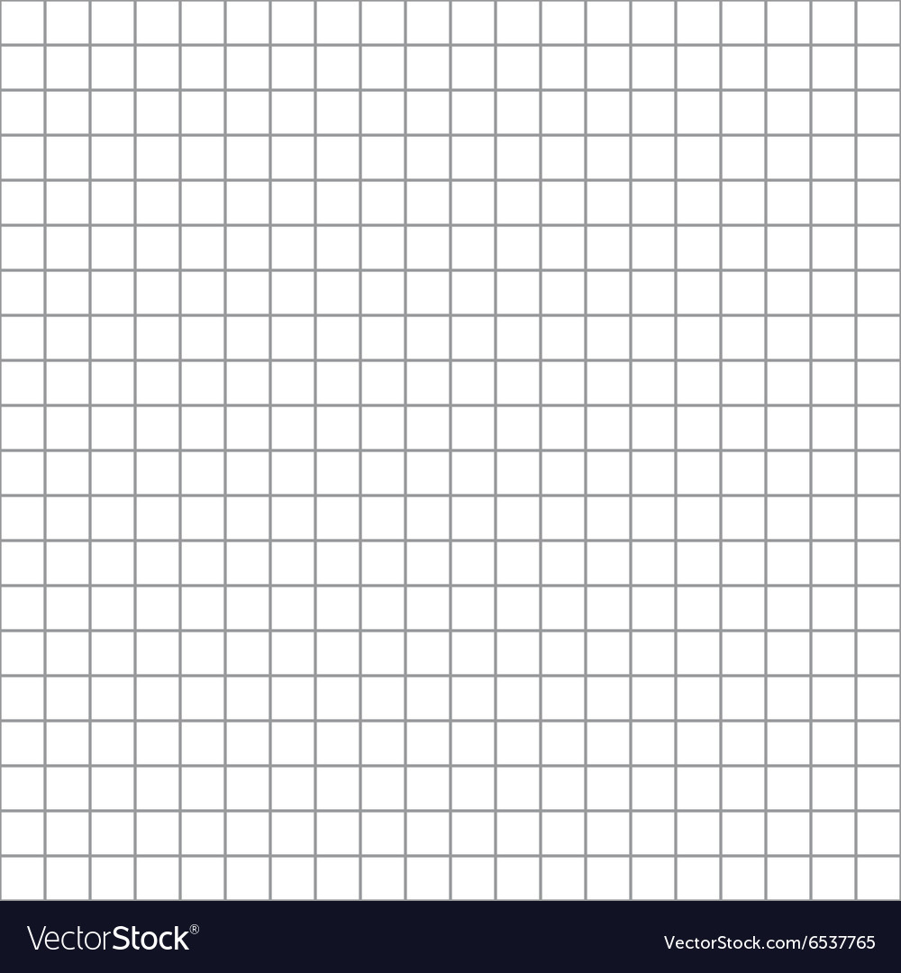 Five Millimeter Gray Grid Pattern Royalty Free Vector Image