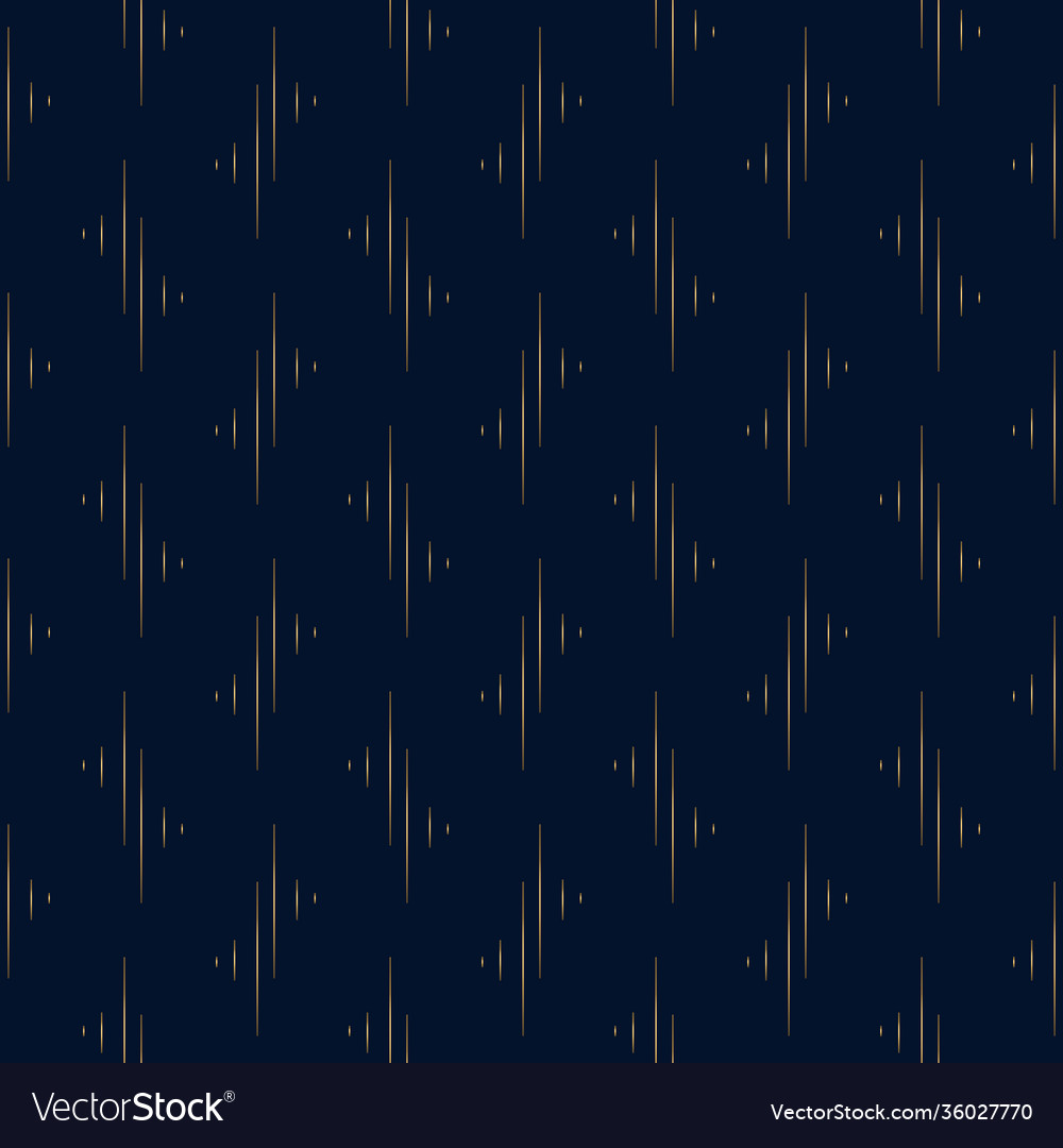 Geometric pattern gold on dark blue background Vector Image
