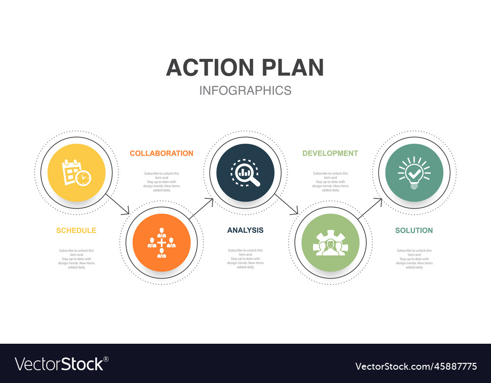 Schedule collaboration analysis development Vector Image Schedule collaboration analysis development Vector Image