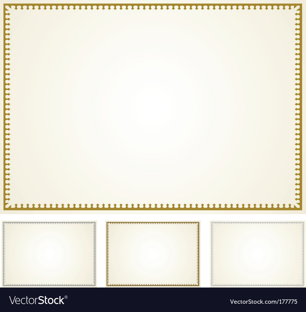 Set of border frames Royalty Free Vector Image