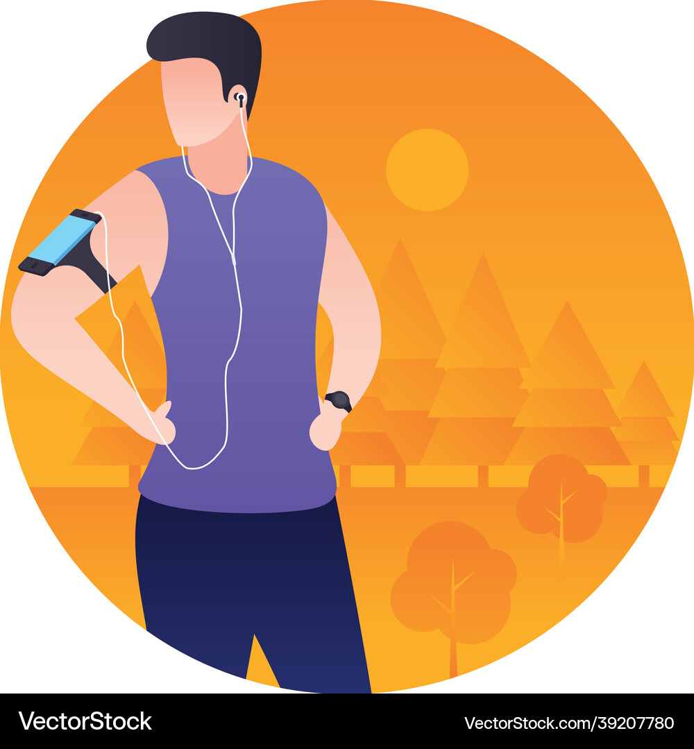 Physical fitness Royalty Free Vector Image - VectorStock