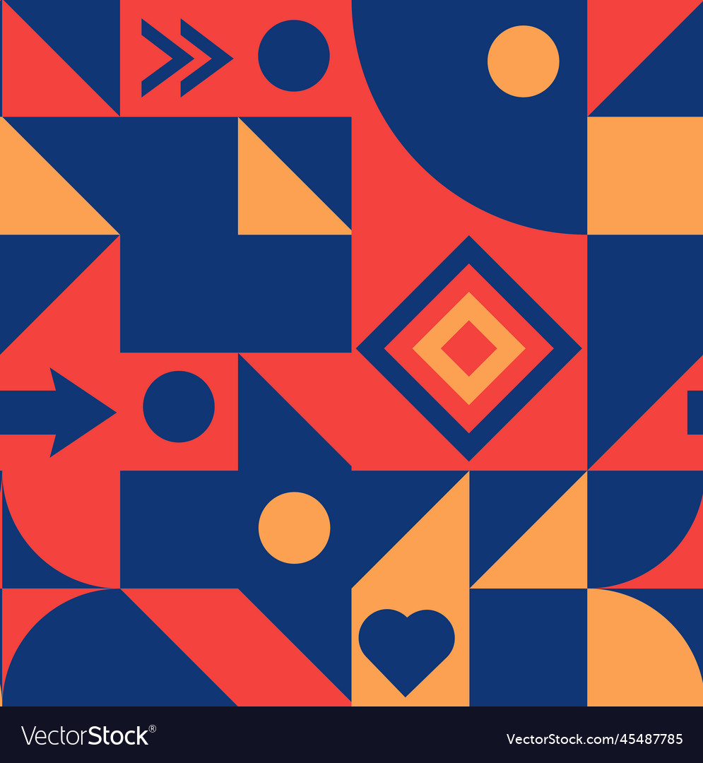 A cover featuring geometric pattern Royalty Free Vector