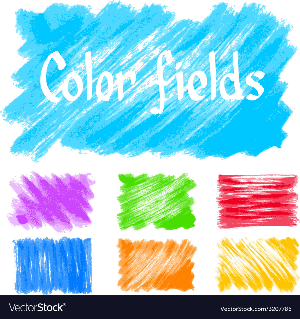 Color fields Royalty Free Vector Image - VectorStock