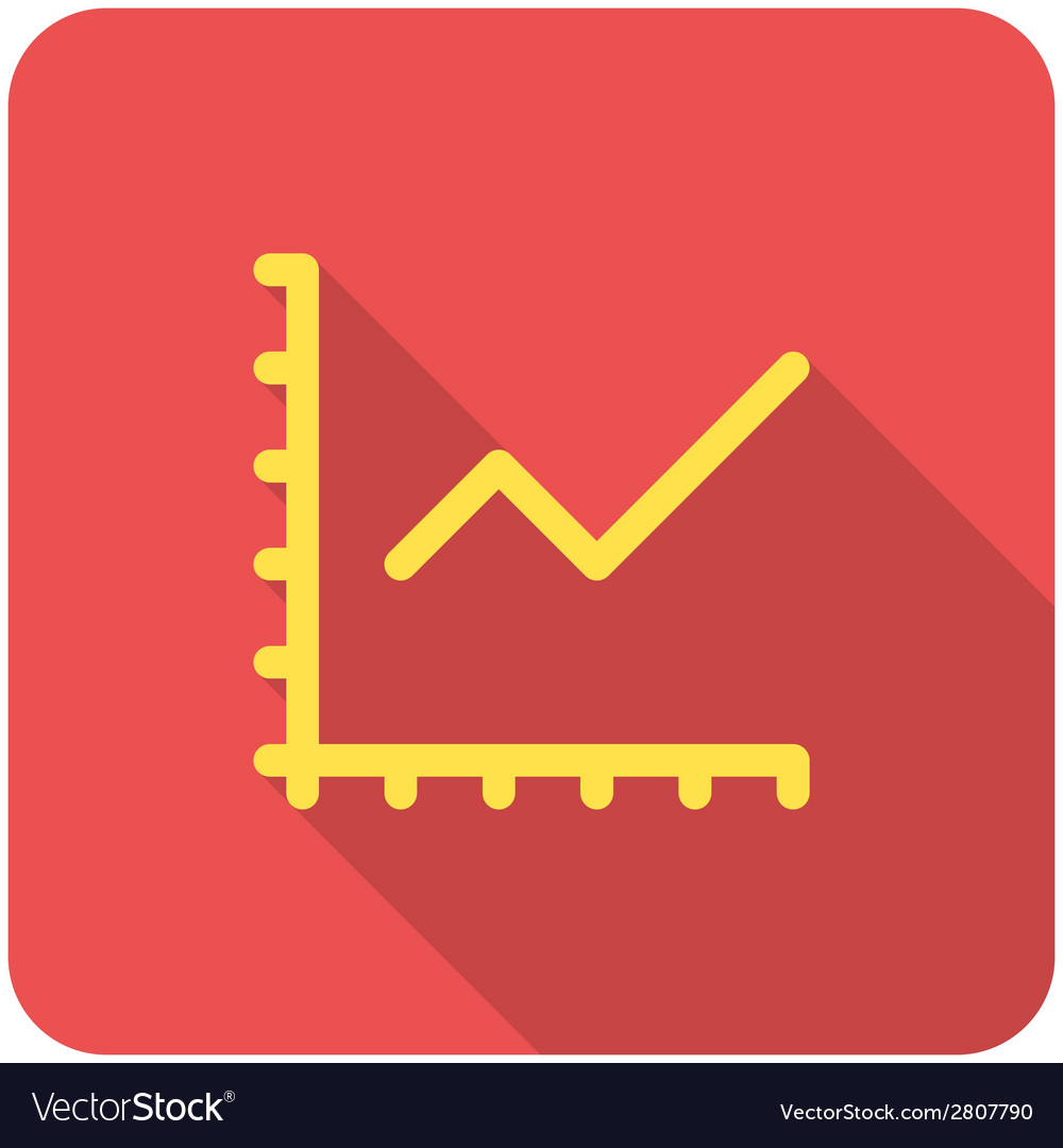 Chart icon Royalty Free Vector Image - VectorStock