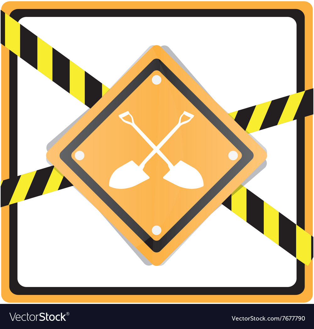 Construction icon Royalty Free Vector Image - VectorStock