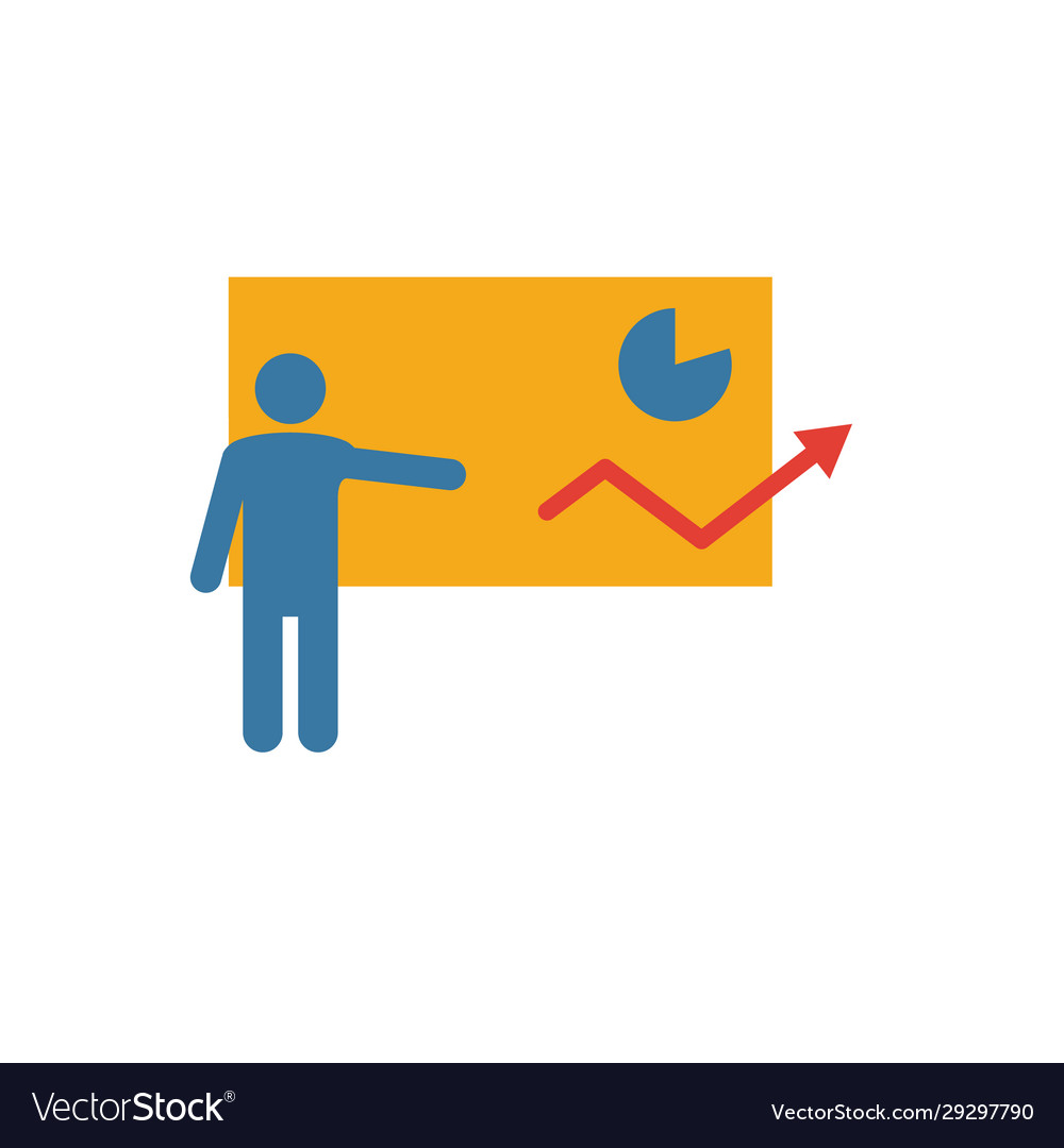 Presentation skills icon simple element from soft Vector Image Presentation skills icon simple element from soft Vector Image