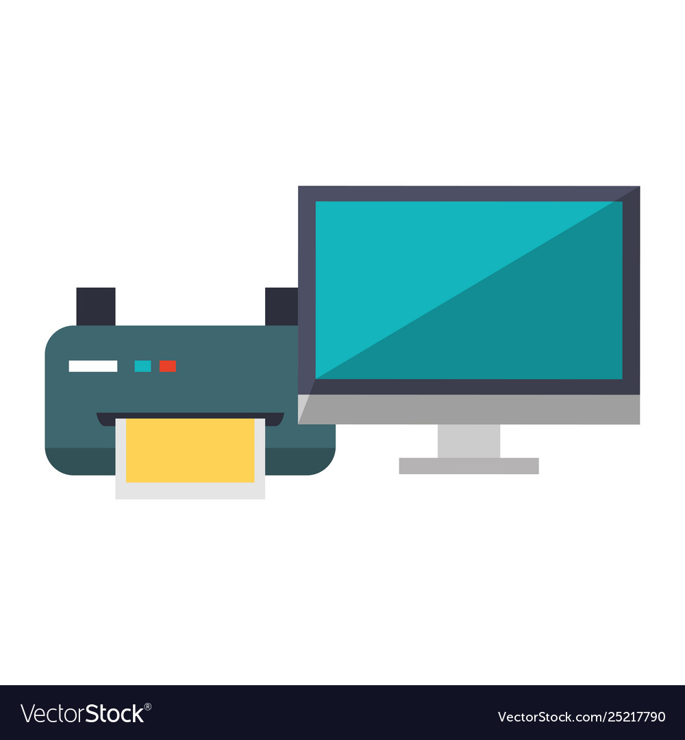 Technology devices cartoon Royalty Free Vector Image