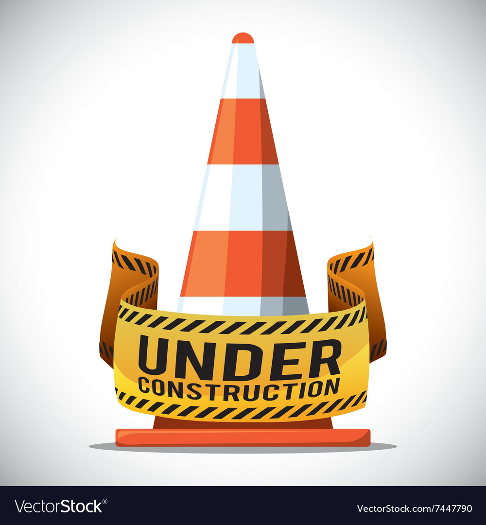 Under construction design Royalty Free Vector Image