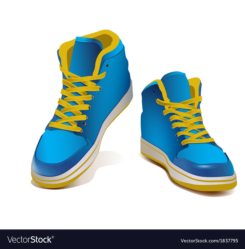 Sneakers Royalty Free Vector Image Vectorstock