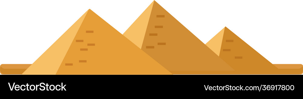 Culture egypt architectural building ancient Vector Image