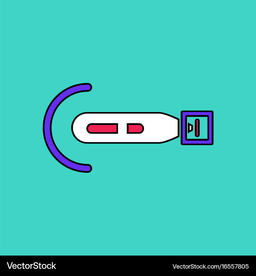 Flat icon design collection military torpedo Vector Image