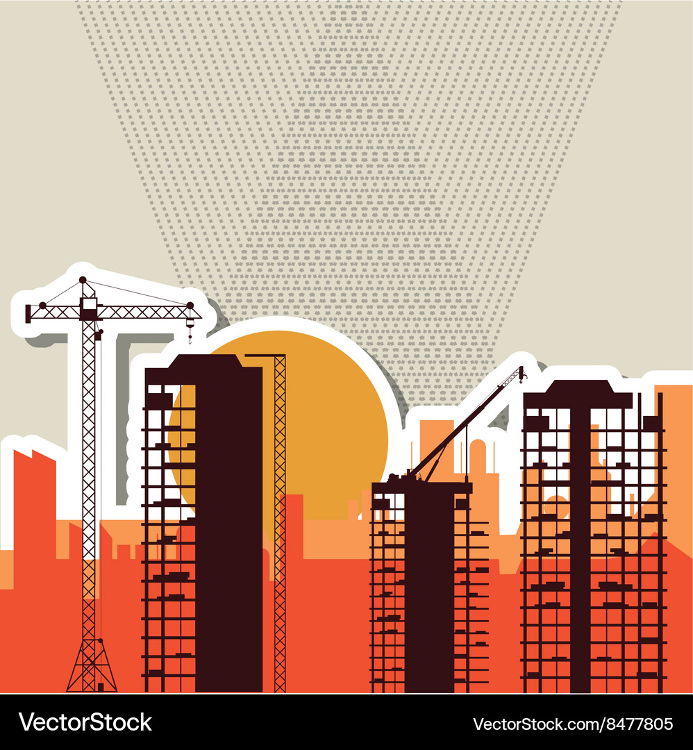 Icon of under construction design editable Vector Image