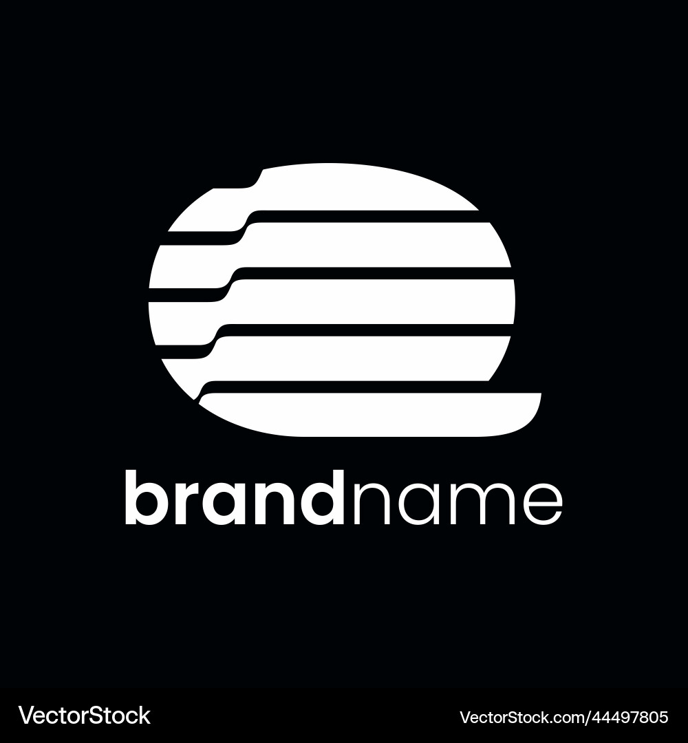 Letter q logo design simple minimal icon Vector Image
