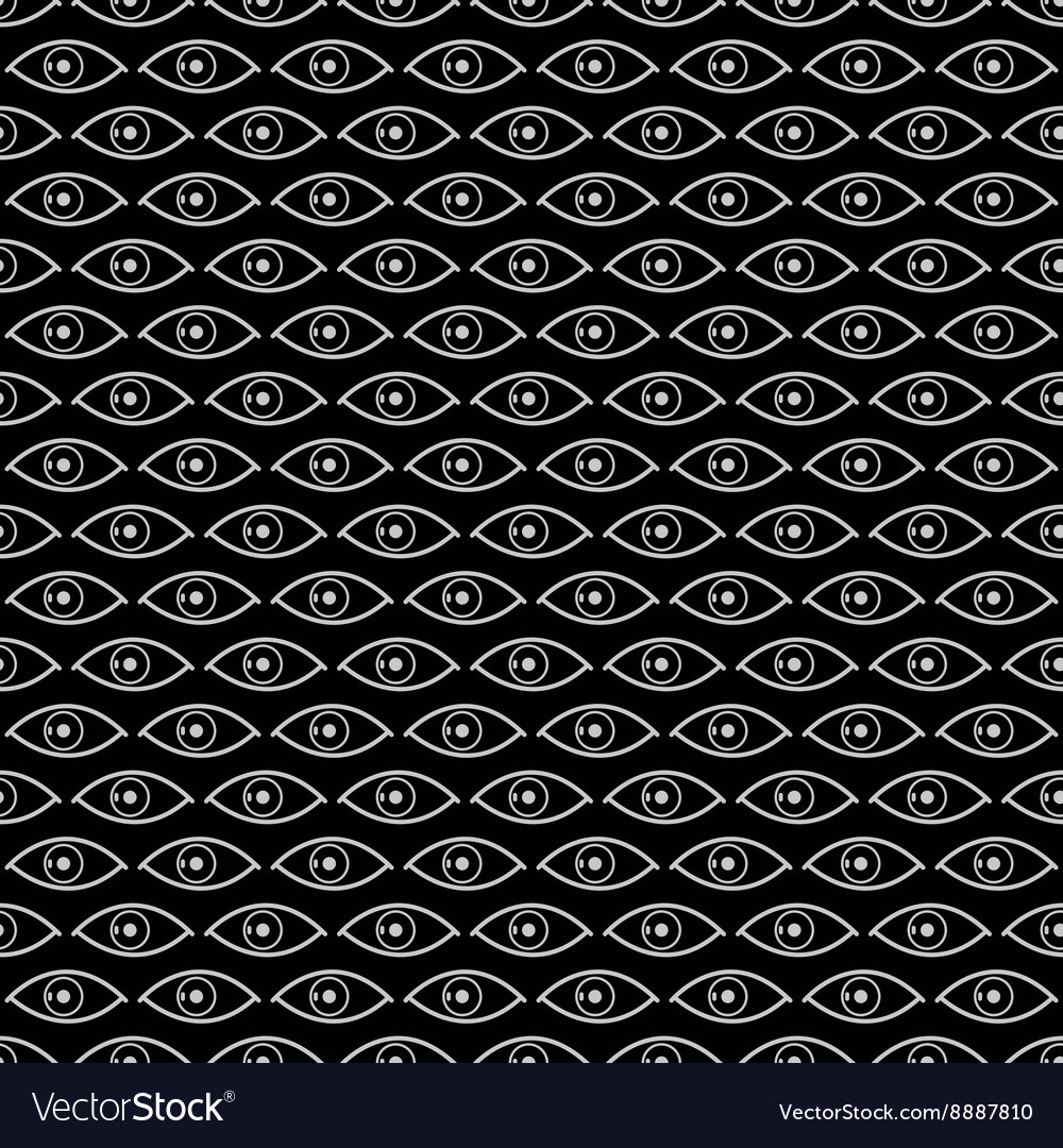 Abstract pattern eye Royalty Free Vector Image