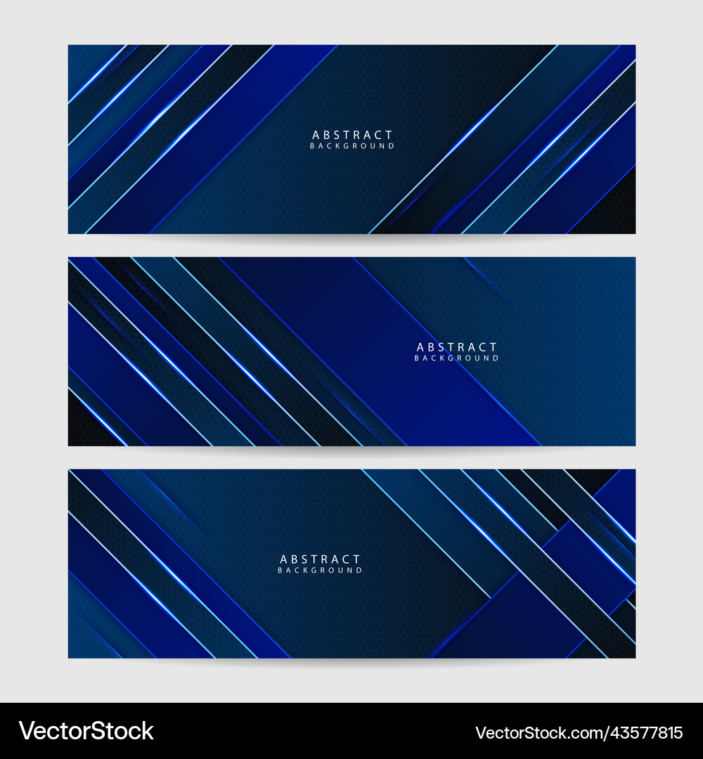 Abstract black blue metallic carbon neutral Vector Image