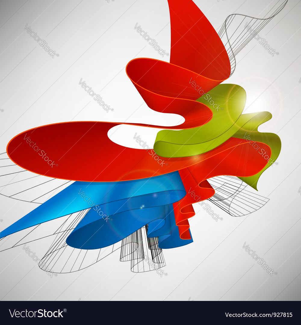 Abstract design Royalty Free Vector Image - VectorStock
