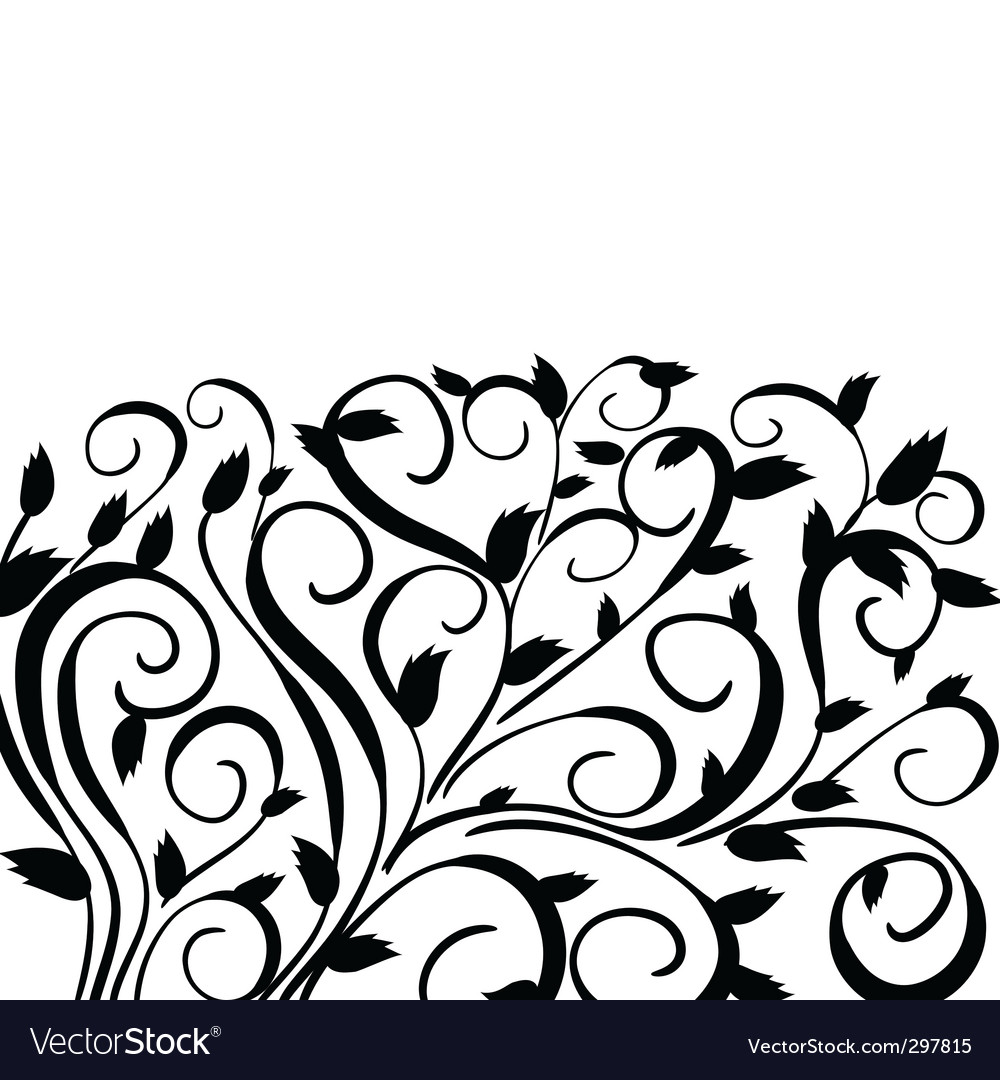 Hedgerow pattern Royalty Free Vector Image - VectorStock
