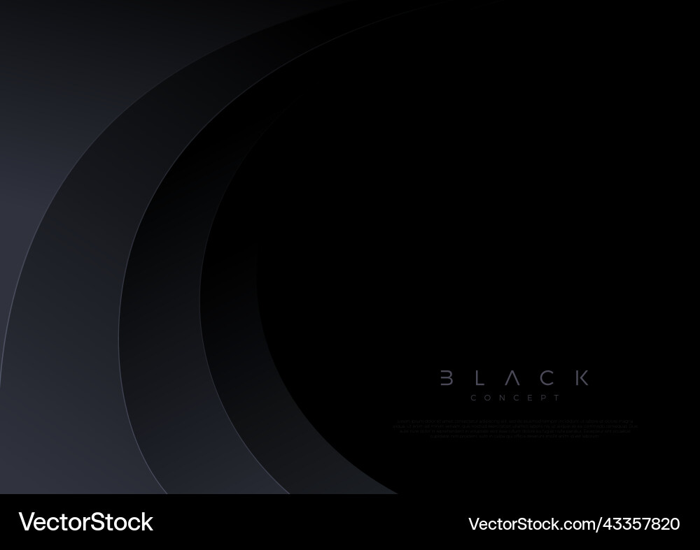 Abstract black background Royalty Free Vector Image