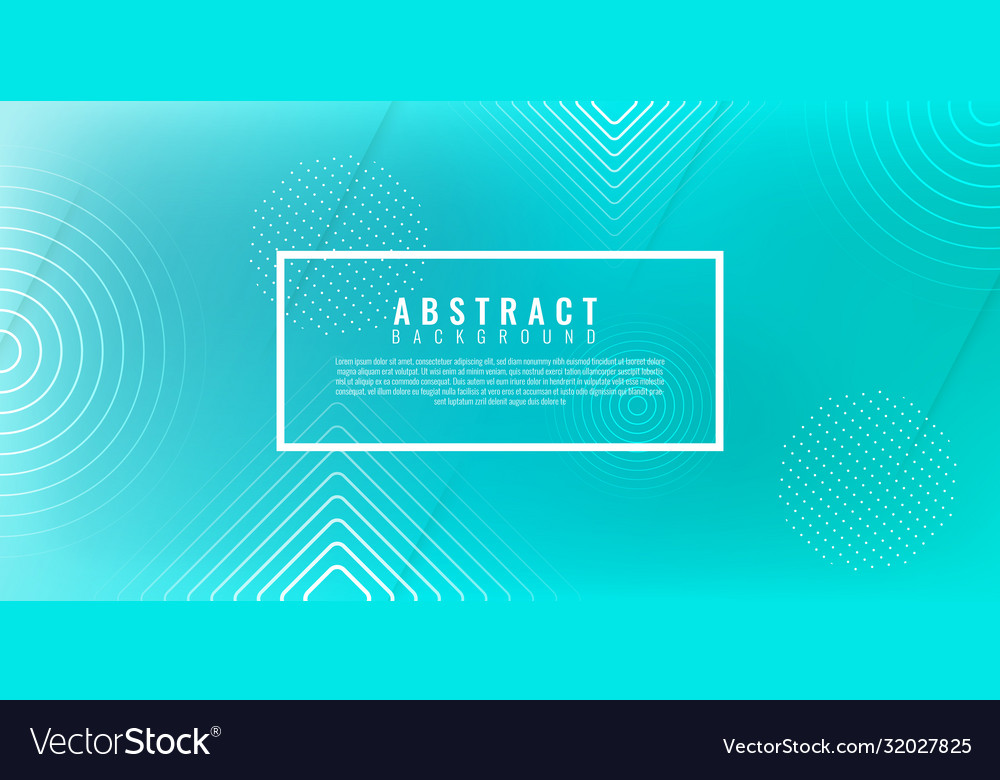 Abstract geometric with gradient color background Vector Image
