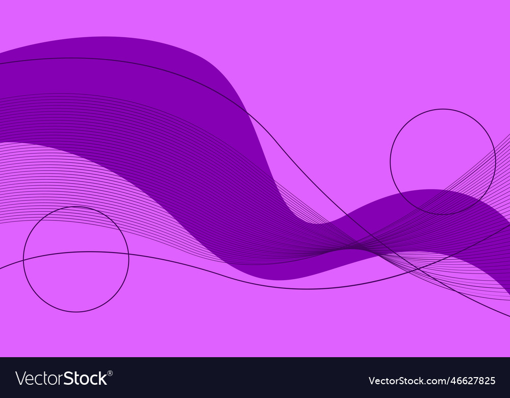 Abstract wavy lines background Royalty Free Vector Image