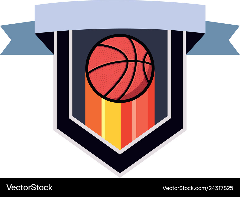 Basketball sport design Royalty Free Vector Image