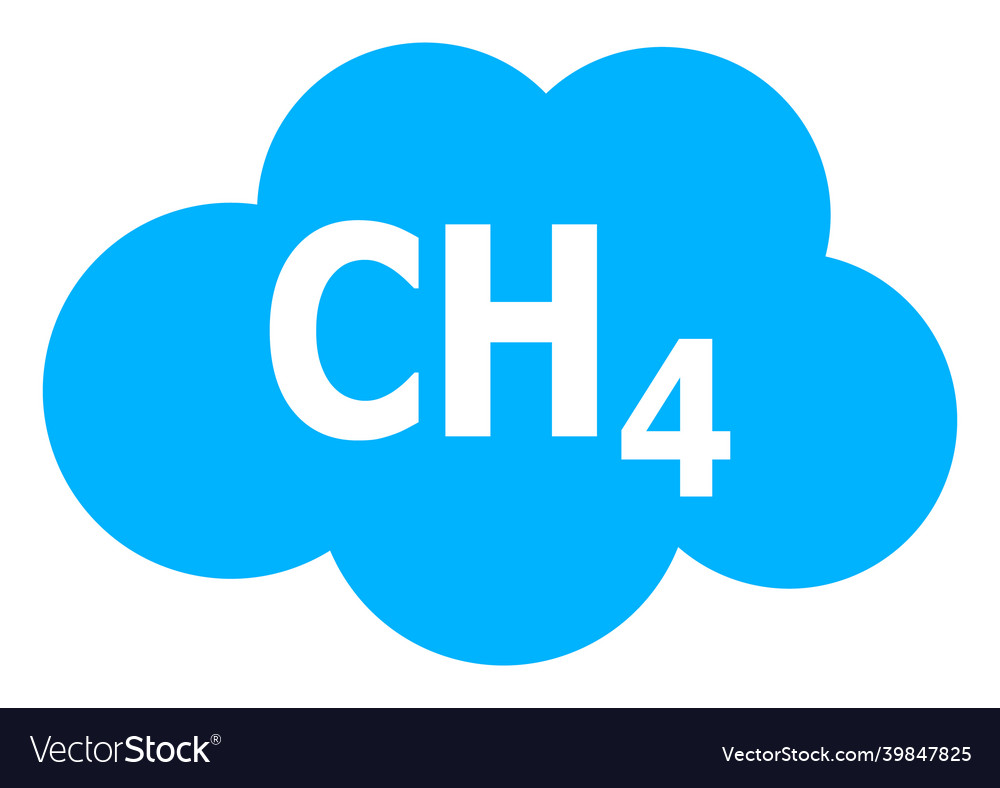 Methane cloud icon Royalty Free Vector Image - VectorStock