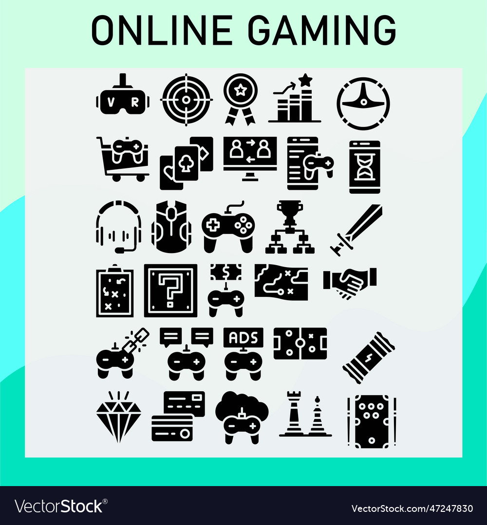 Online gaming Royalty Free Vector Image - VectorStock