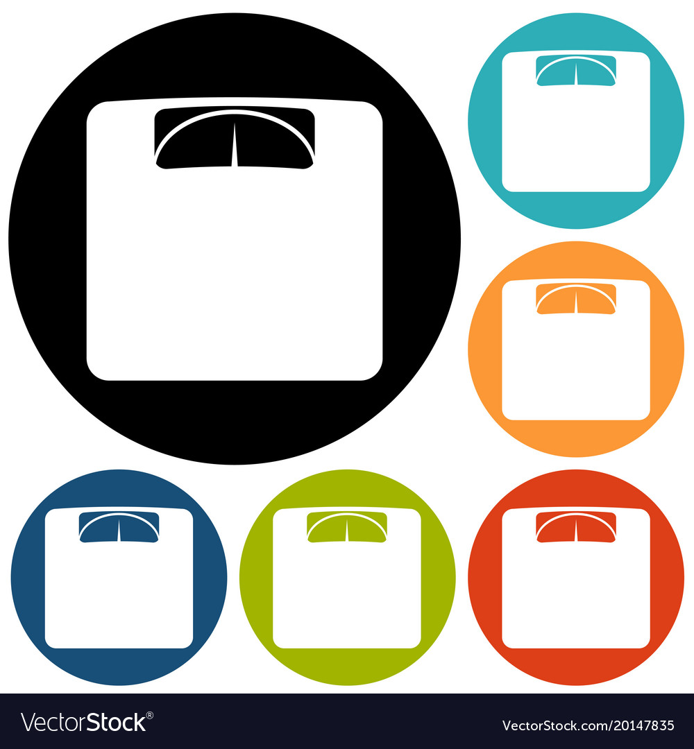 Scale icon Royalty Free Vector Image - VectorStock