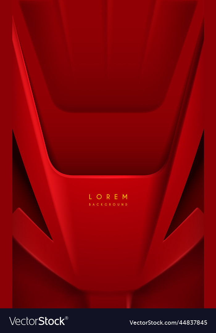 Abstract red metal technology background Vector Image Abstract red metal technology background Vector Image