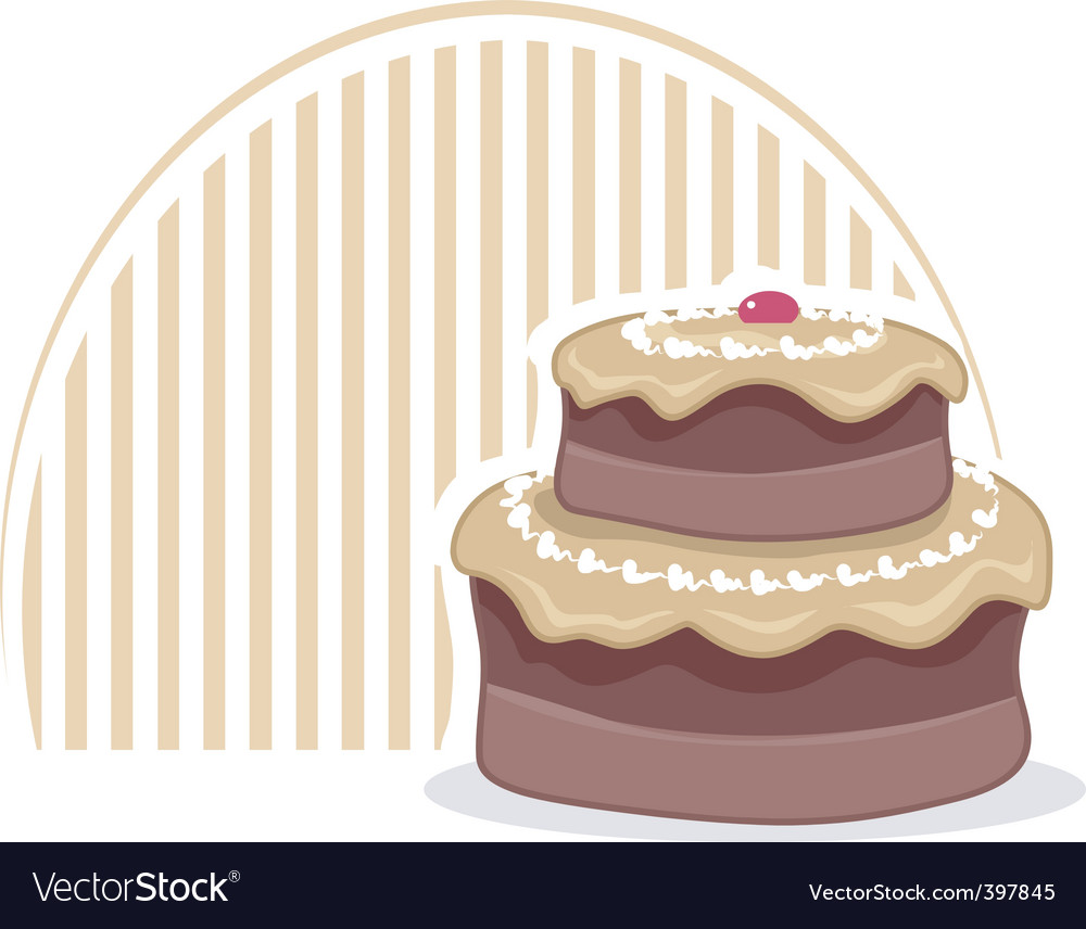 Cake Royalty Free Vector Image - VectorStock