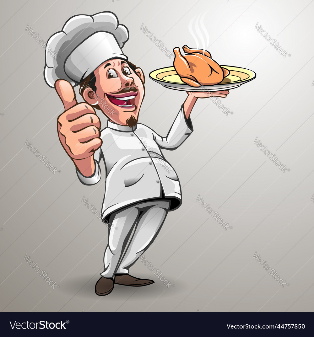 Master chef Royalty Free Vector Image - VectorStock