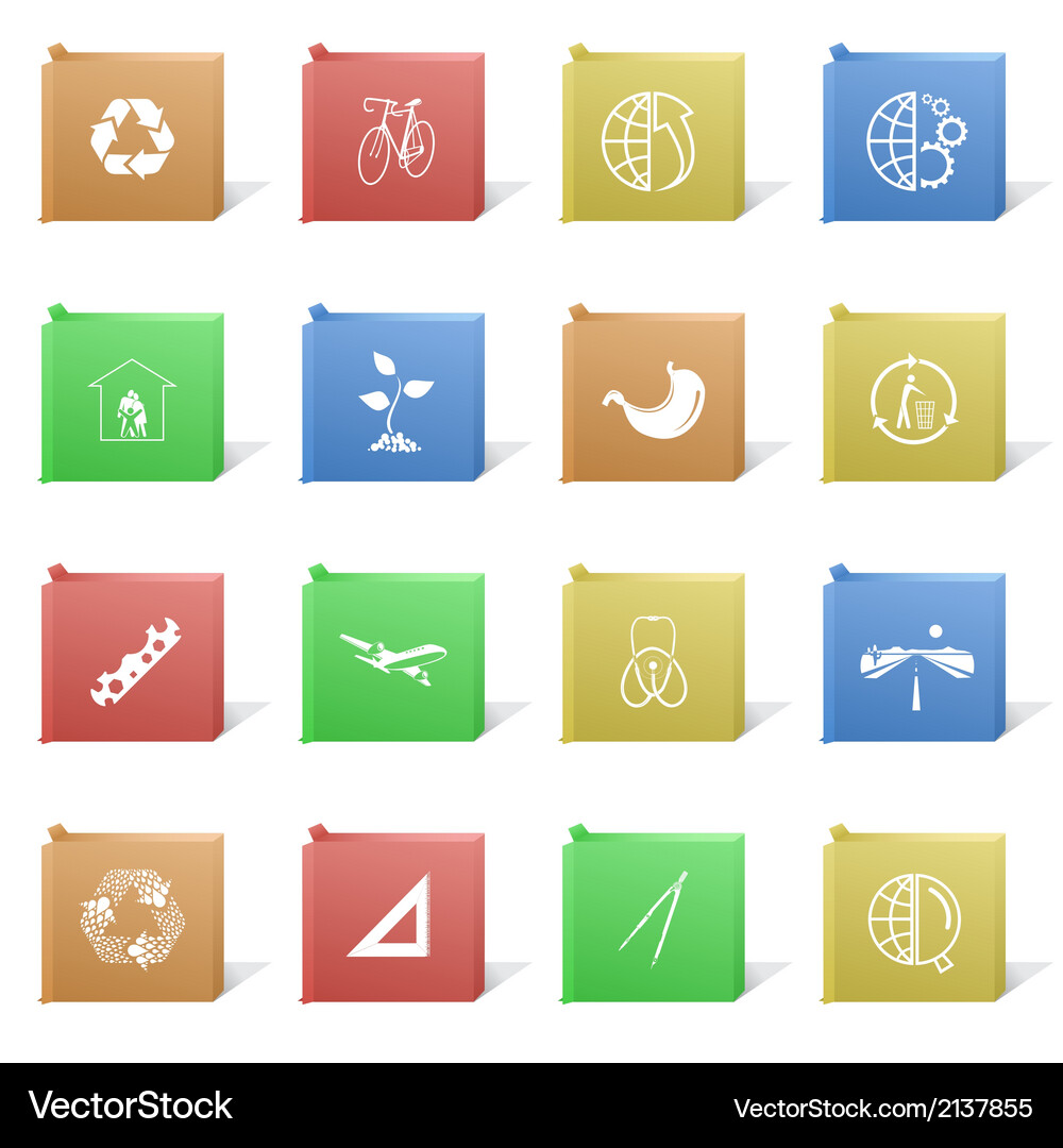 Set Royalty Free Vector Image - VectorStock