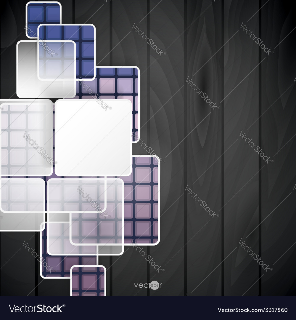 Abstract squares background Royalty Free Vector Image